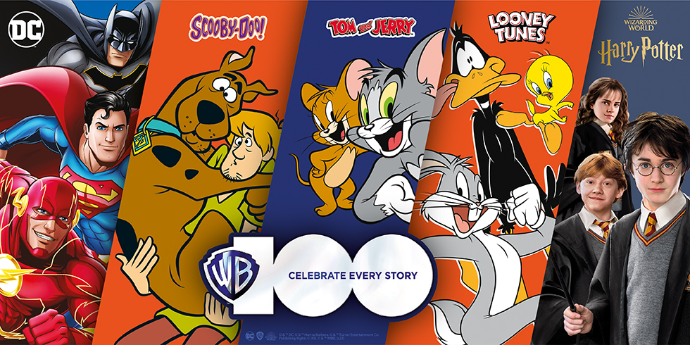 Continuano le celebrazioni del centenario di Warner Bros. - Licensing Italia