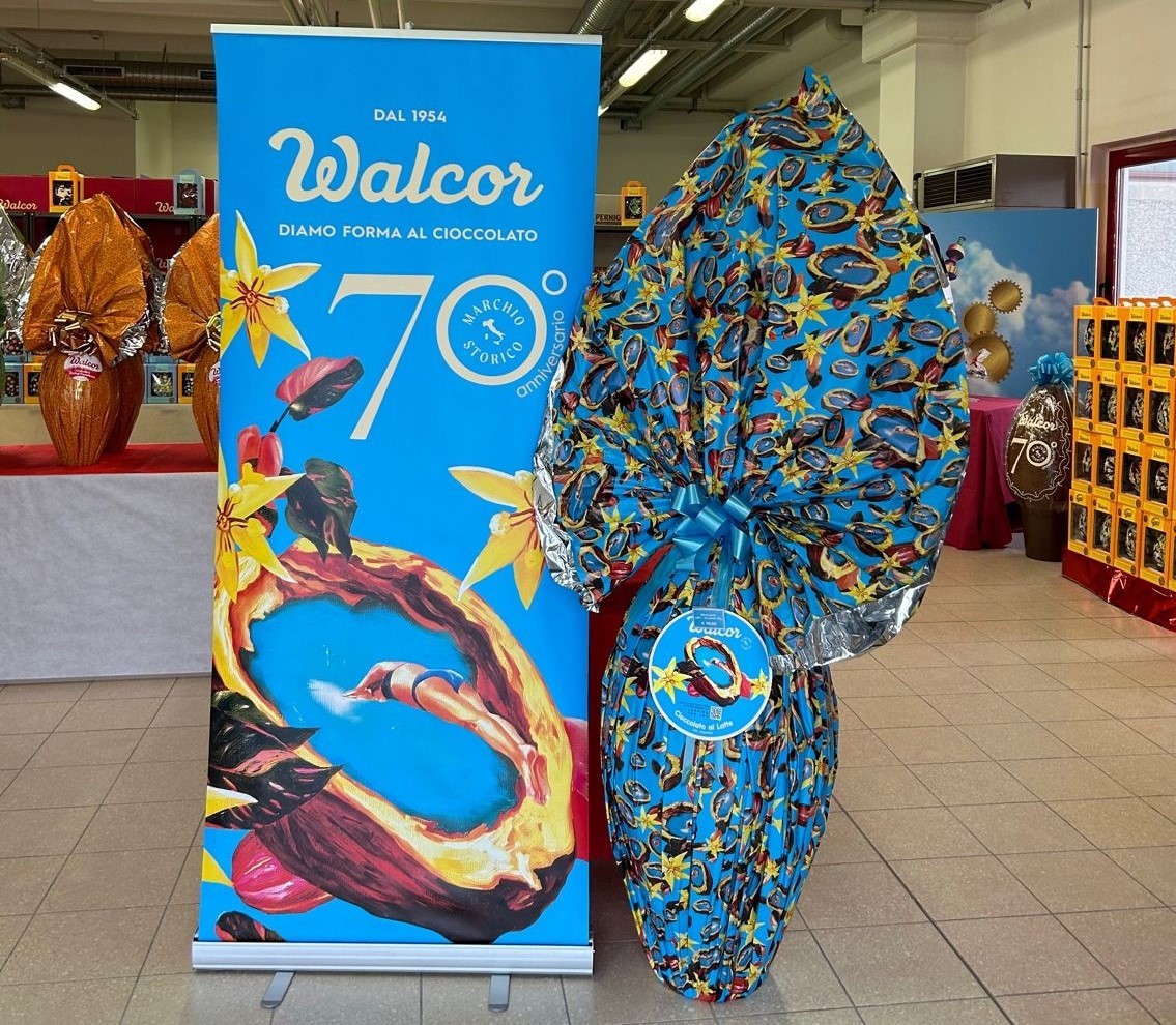 Walcor: successo per il maxi uovo di Pasqua del 70° anniversario ...