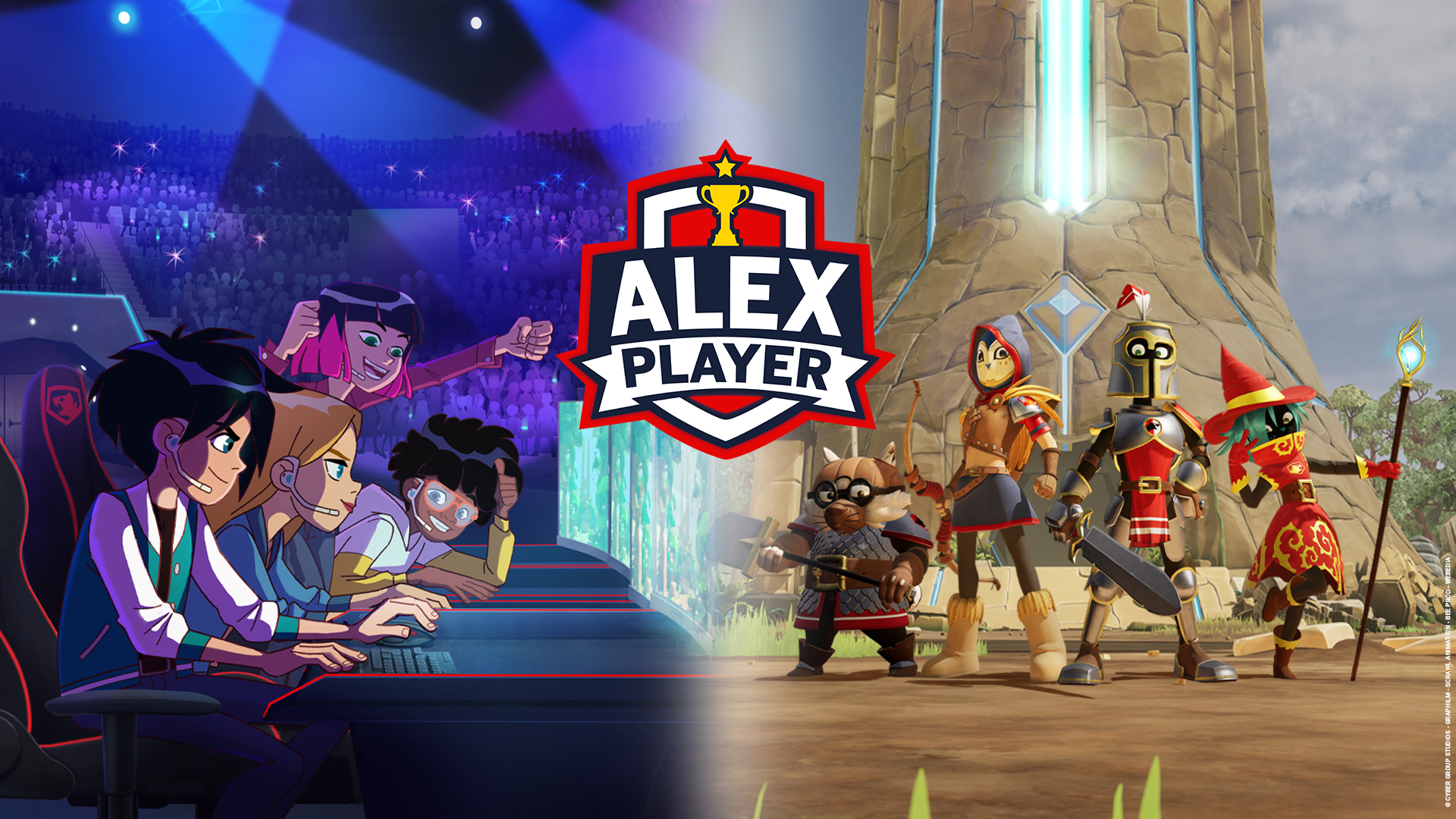 eSports-themed animated series Alex Player arrives in Italy - Licensing ...